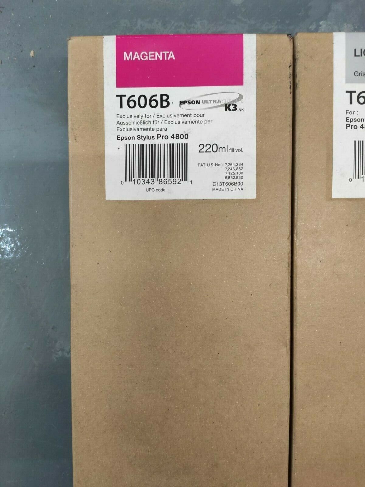 Genuine Epson T6148 T6061 T6062 T6063 T6064 T6065/66/67/68/T6069 ink c