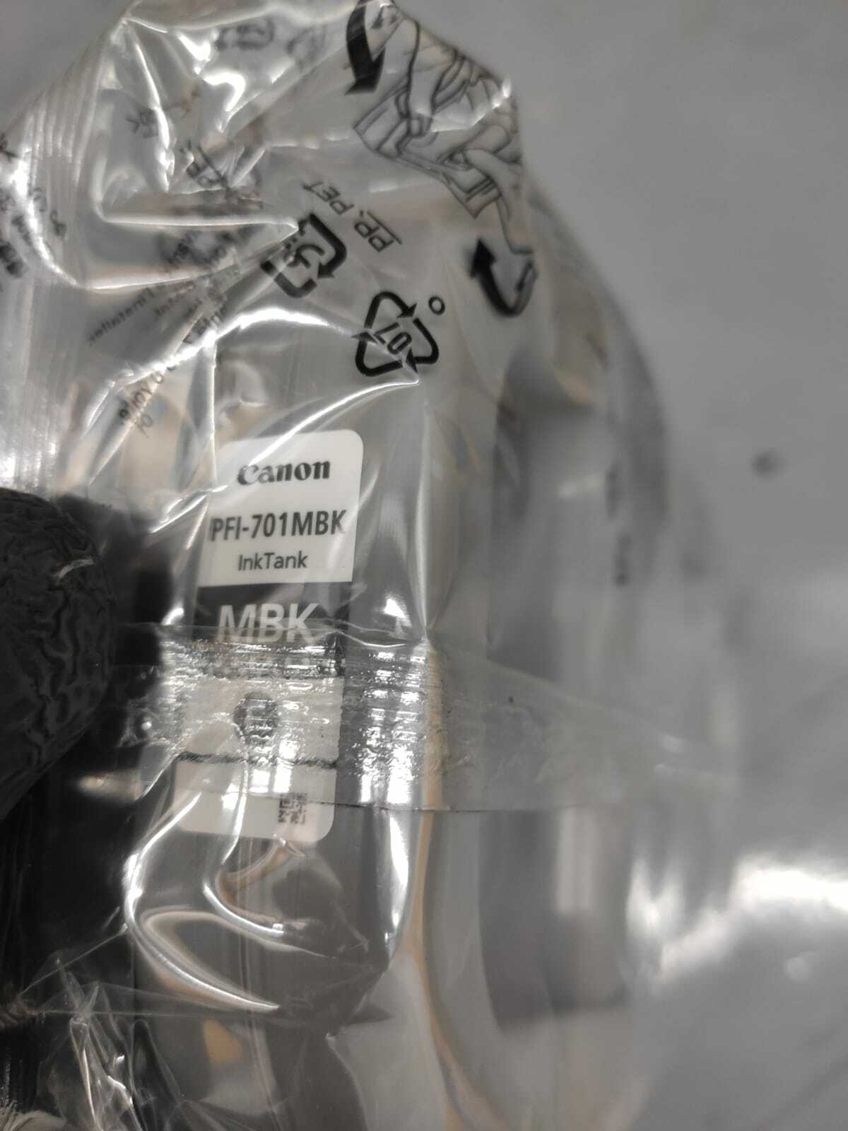 Genuine lot of Canon PFI-701 ink cartridges 700ml - ImagePROGRAF iPF 8