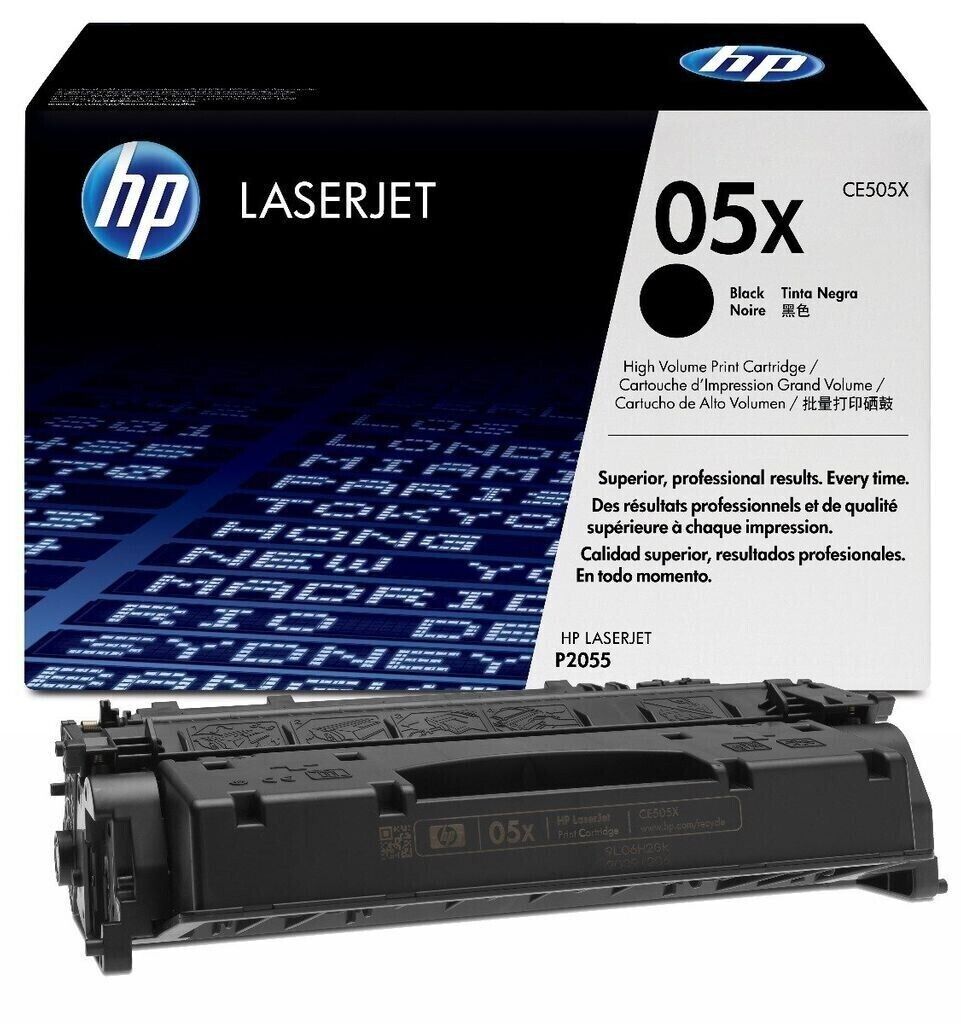 Genuine HP 05X Black Toner Cartridge (CE505X) - FREE UK DELIVERY! VAT